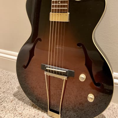 Alden AD Western Star Semi Acoustic Guitar Classic Orange | Reverb UK