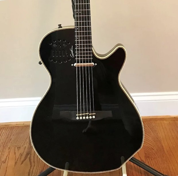 Godin Multiac Spectrum SA 2014 Black | Reverb