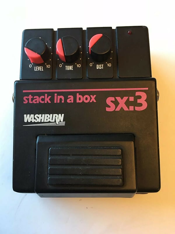 Washburn SX:3 Stack In A Box Distortion Rare Vintage Guitar | Reverb