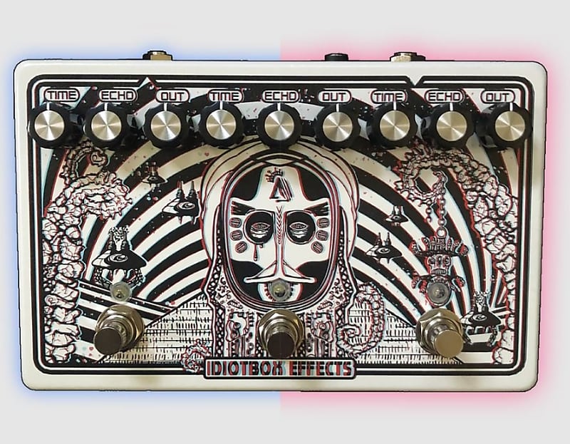 IdiotBox Effects 3D Triple Delay | Reverb