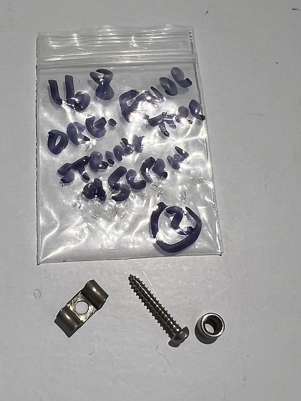 Fender Telecaster / Stratocaster string tree 1968 - Silver | Reverb