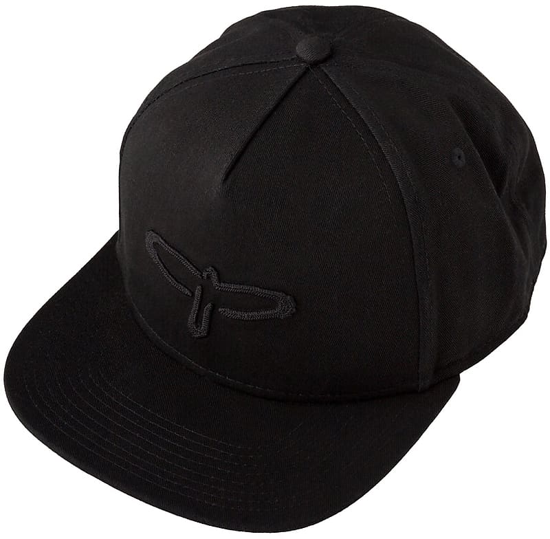 PRS Bird Logo Flat Bill Baseball Cap - Black | Reverb