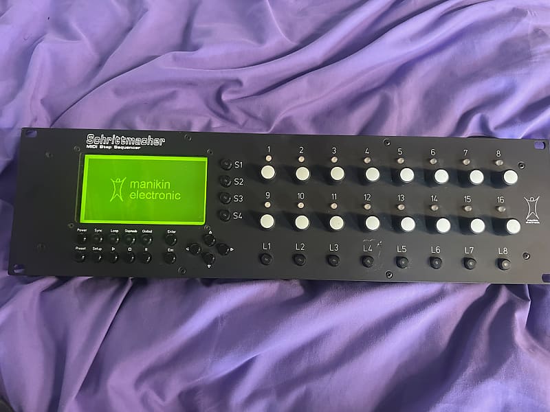 Manikin Electronic Schrittmacher MIDI Sequencer 2000s - Black | Reverb
