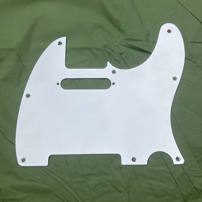 Fender Chrome Metal Tele Pickguard | Reverb