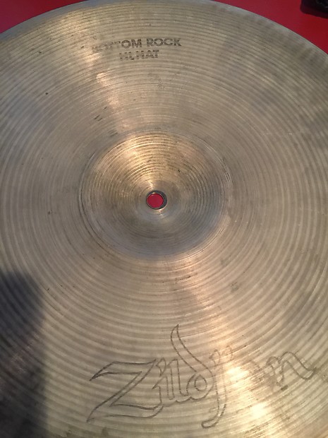 Vintage Zildjian Rock Hi Hats 70's-80's Hollow Logo | Reverb
