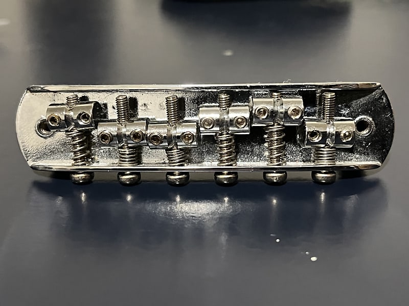 Fender Jazzmaster/Jaguar/ Mustang bridge 2019 - Chrome | Reverb