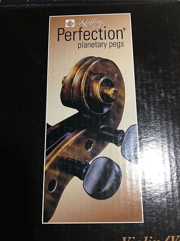 Knilling planetary violin pegs 4/4 size black | Reverb