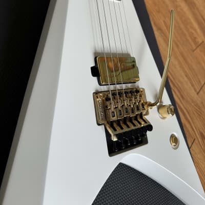 Solar Guitars V1.6VW Wolfmaster 2023 - Vintage White Matte | Reverb