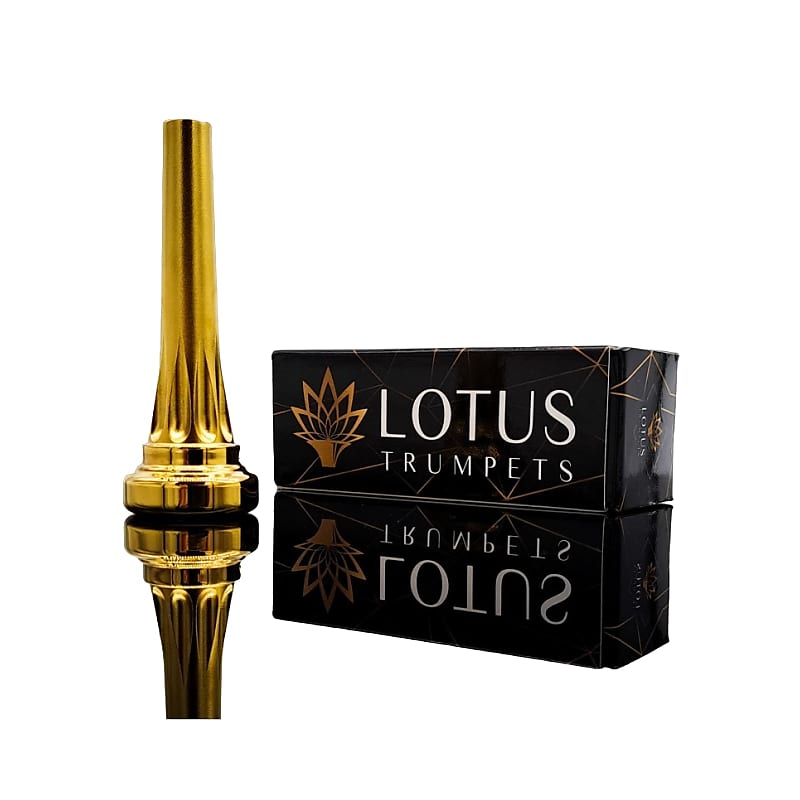 Lotus 3L Trumpet Mouthpiece Brass - 3rd Generation - Gold | Reverb
