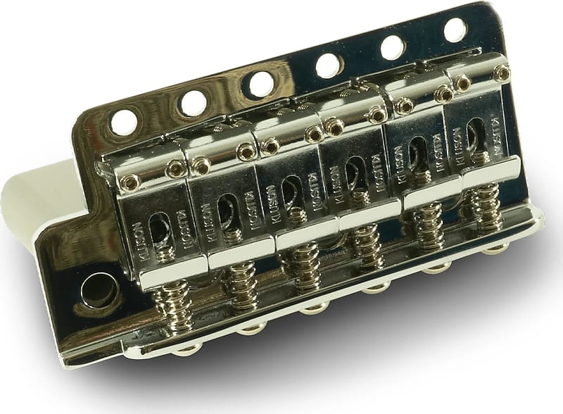 Kluson Vintage Left Hand Steel Block Tremolo Bridge With | Reverb
