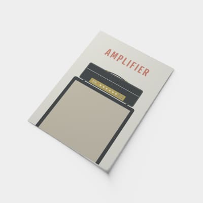 Marshall Amplifier Print - Amp Music Poster, Instrument Wall | Reverb