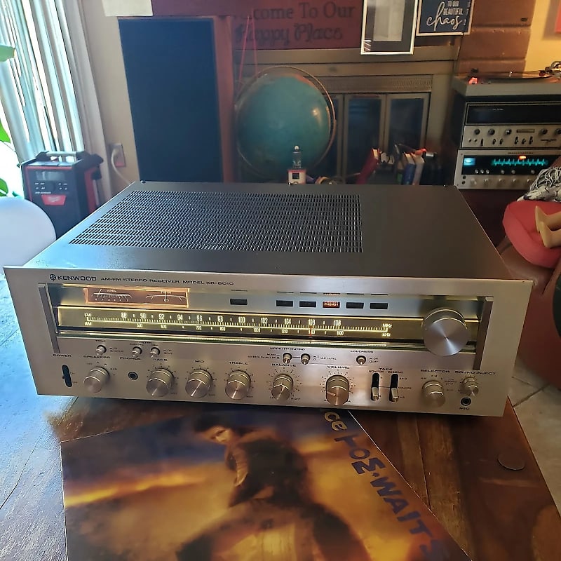 Rare Kenwood KR-8010 Stereo Receiver Amplifier 125 Monster | Reverb