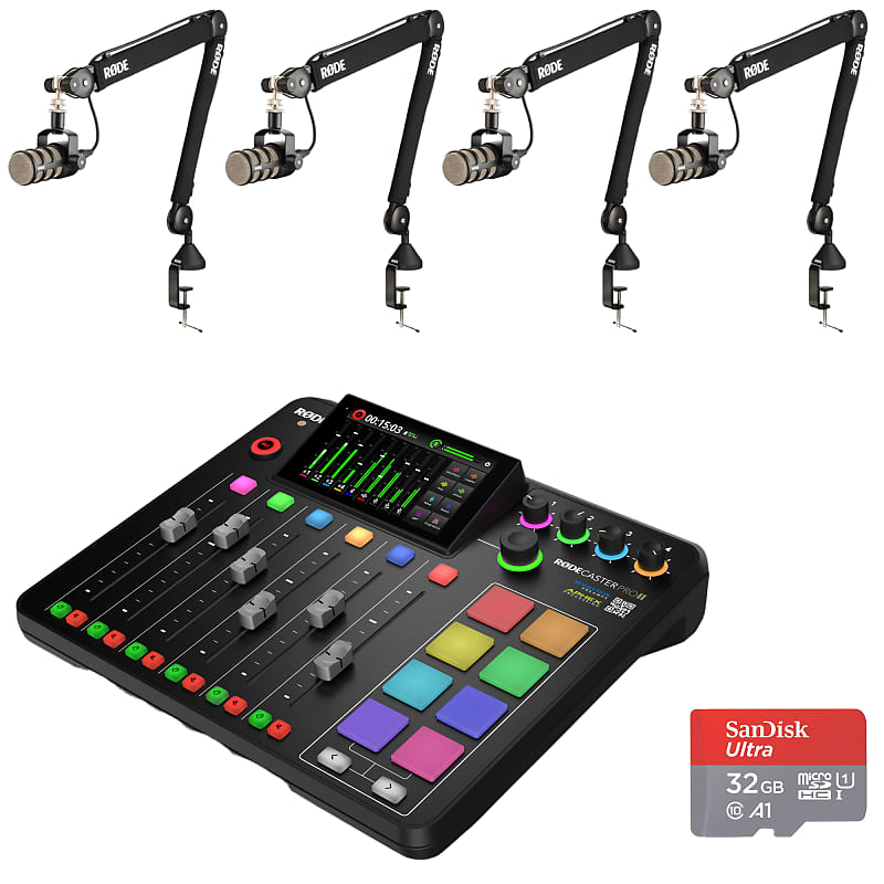 Rode RODECaster Pro II Integrated Audio Production Console | Reverb