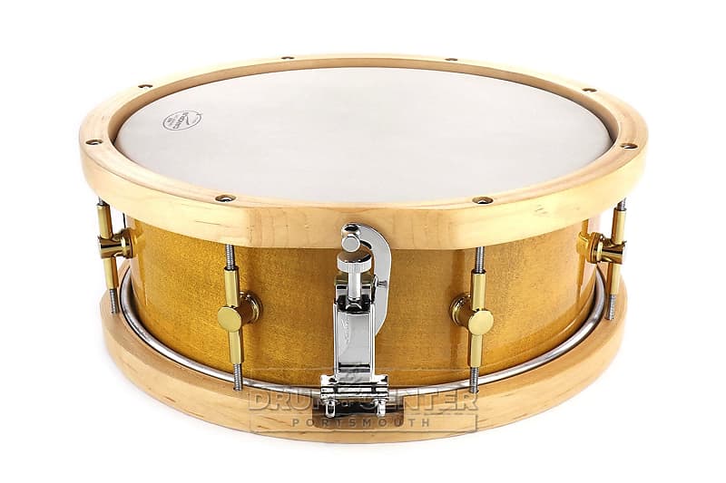Canopus One Of A Kind Maple Snare Drum 14x5.5 Amber Lacquer | Reverb