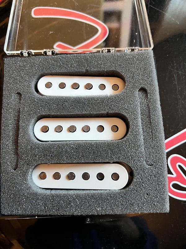 Fender Custom shop Texas special Stratocaster pickups - White | Reverb