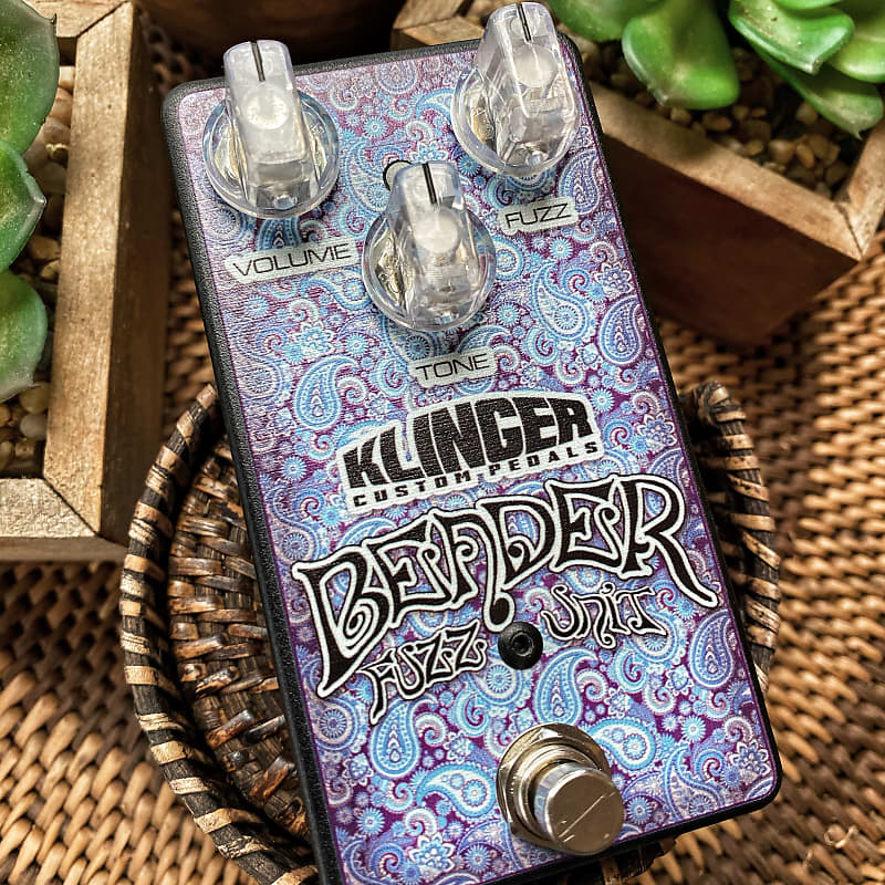 Klinger Bender Fuzz Unit 2020 Blue | Reverb
