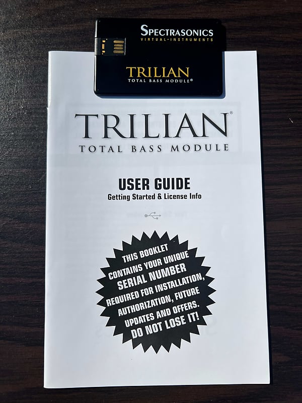 Spectra Sonics Trilian Total Bass Module Virtual Instrument | Reverb