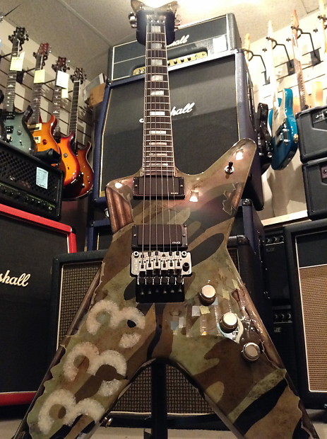 Can You Shredddd? Dean Dime ML War Camo 2007 Camo | Reverb