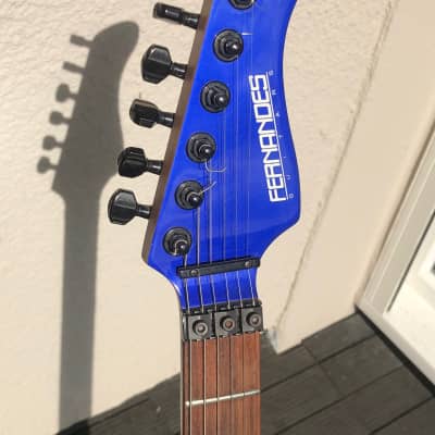 Fernandes Revolver Pro Metallic Blue | Reverb