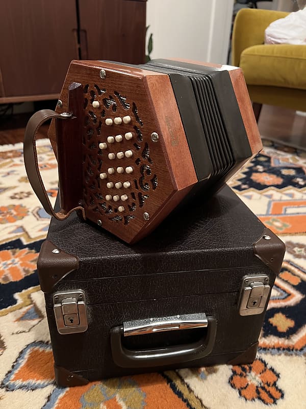 Bastari W40 40 Button Anglo Concertina Stagi | Reverb