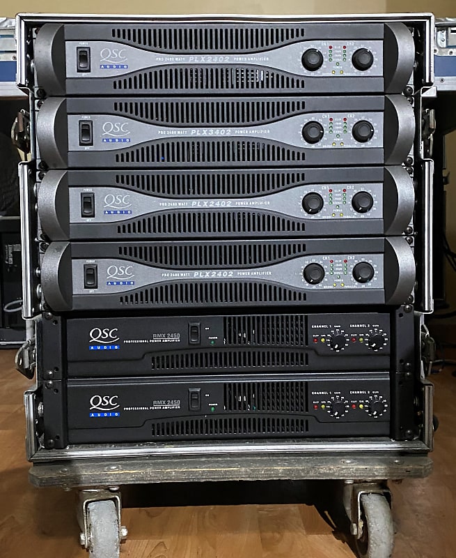 QSC PLX3402 2000's - Black | Reverb