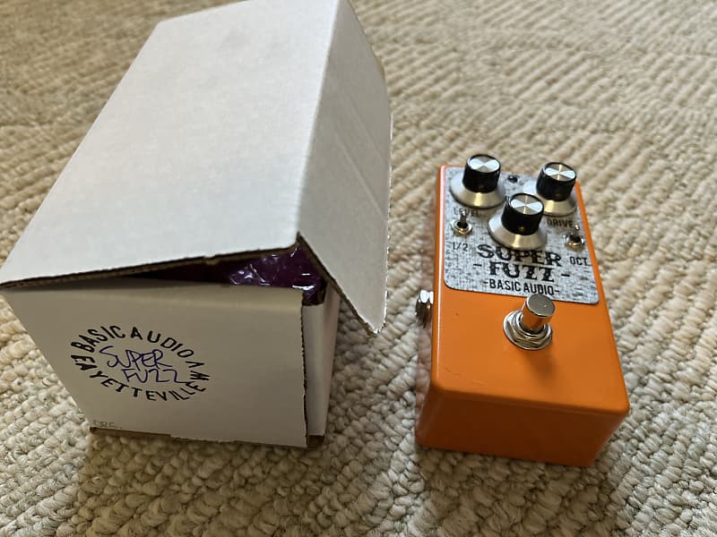 Basic Audio Super Fuzz Orange | Reverb