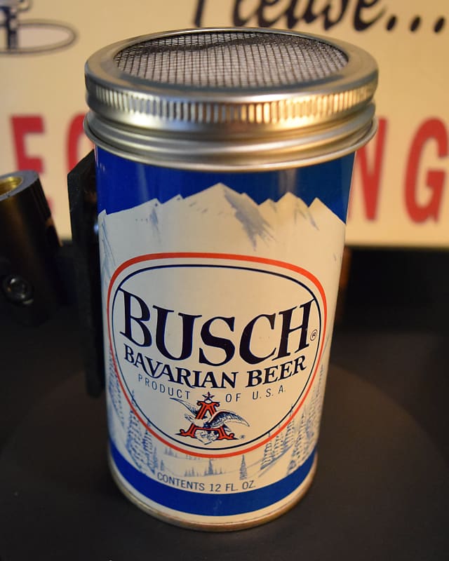 Lo Fi Beer Can Microphone - Busch | Reverb