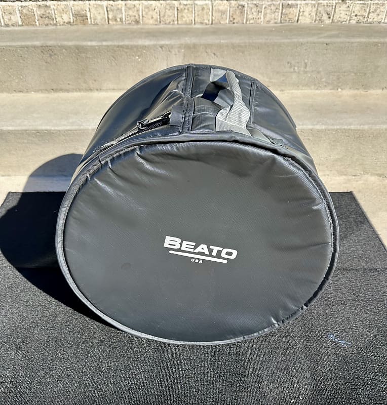 Beato Pro 1 - 16x15” Floor Tom Bag 2022 - Black with Grey | Reverb