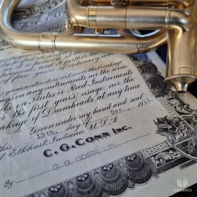 C.G. Conn 80A New Wonder (with mechanism) cornet 1915 - | Reverb