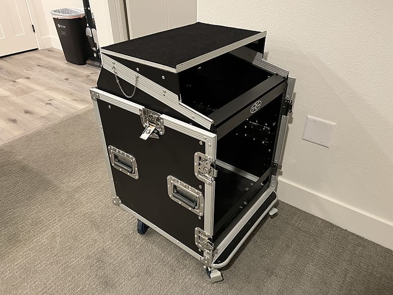 ProX Cases T-12MRLT 12U Vertical Rack Mount ATA Flight Case | Reverb