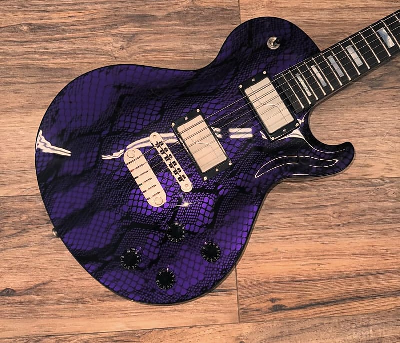 Dean USA Custom Shop Alex Lopez snake Thorobred 2024 - Purple | Reverb
