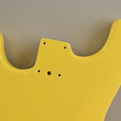 1989 Fender Stratocaster Plus Graffiti YELLOW Body Pro Refin | Reverb