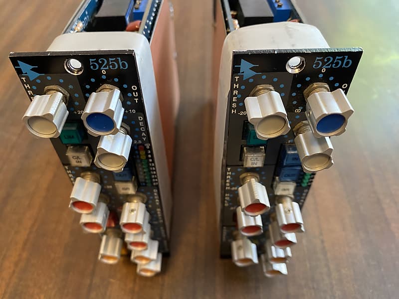 API 525b 500 Series Compressor Limiter De-Esser Matched Pair | Reverb