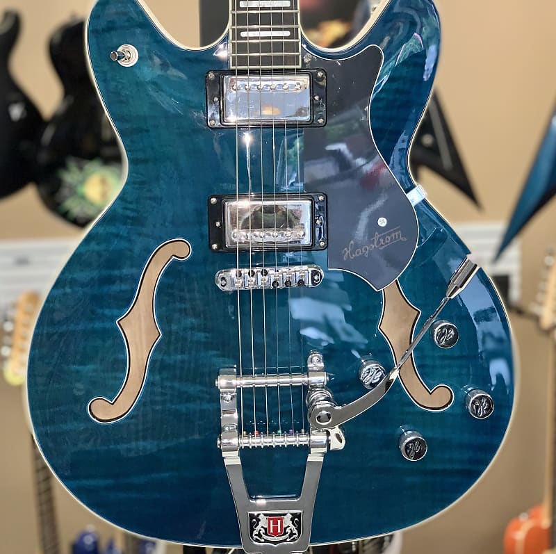 Hagstrom TREVIDLX-CLS Tremar Viking Deluxe Electric Guitar. | Reverb