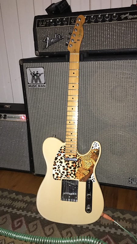 Fender Tortoise Leopard Print Telecaster Standard Pickguard | Reverb