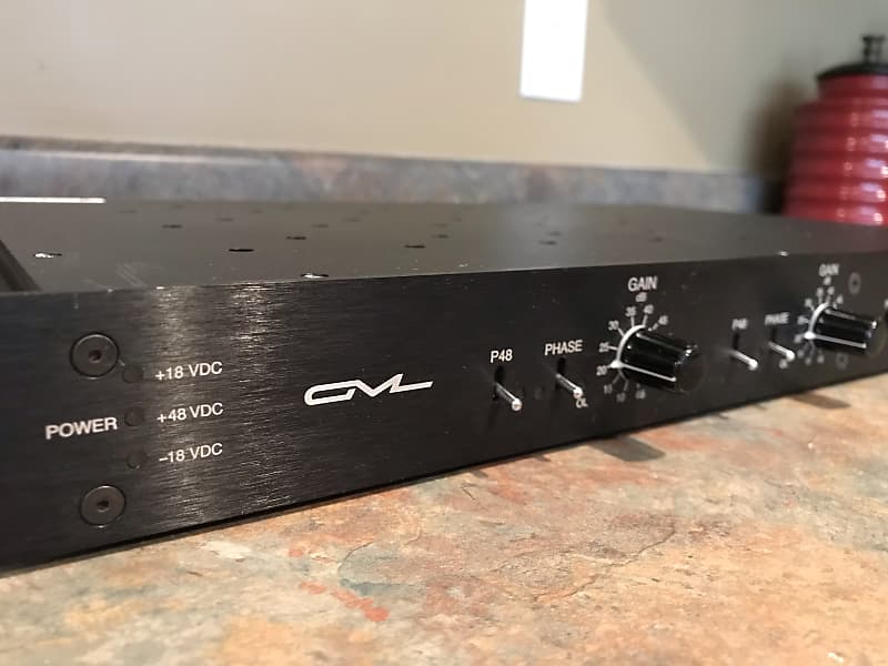 GML 8302 Mic Preamp 2012 Matte Black | Reverb