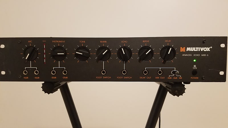 Multivox MXD-5 Analog Delay/Echo *Serviced* | Reverb