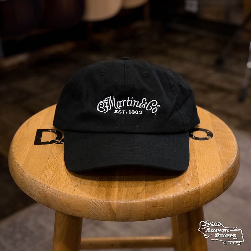 Martin Logo Baseball Cap - Black | Reverb