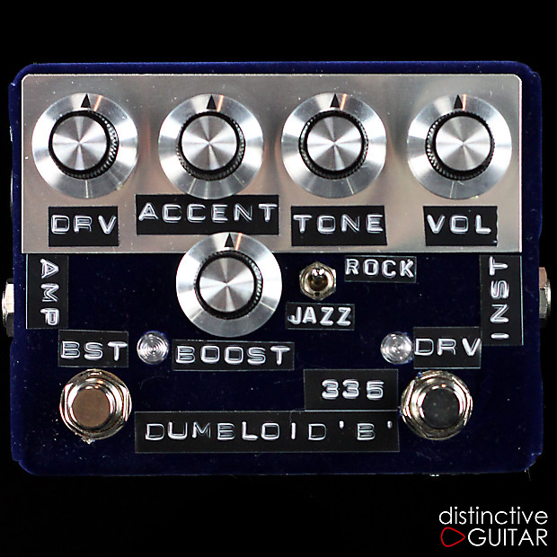 Shin's Music / Dumbloid 335 w/ Boost Overdrive Pedal Deep | Reverb