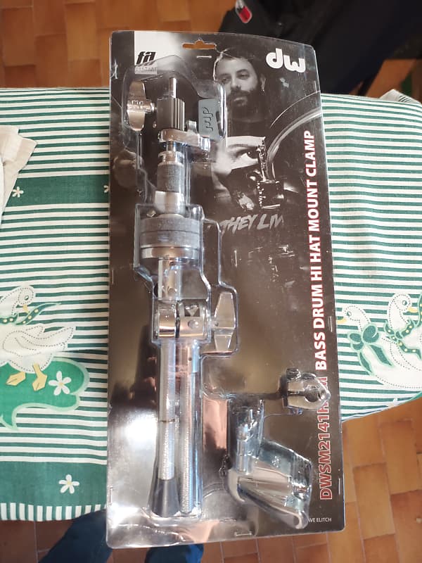 DW Bass drum Hi hat mount clamp | Reverb