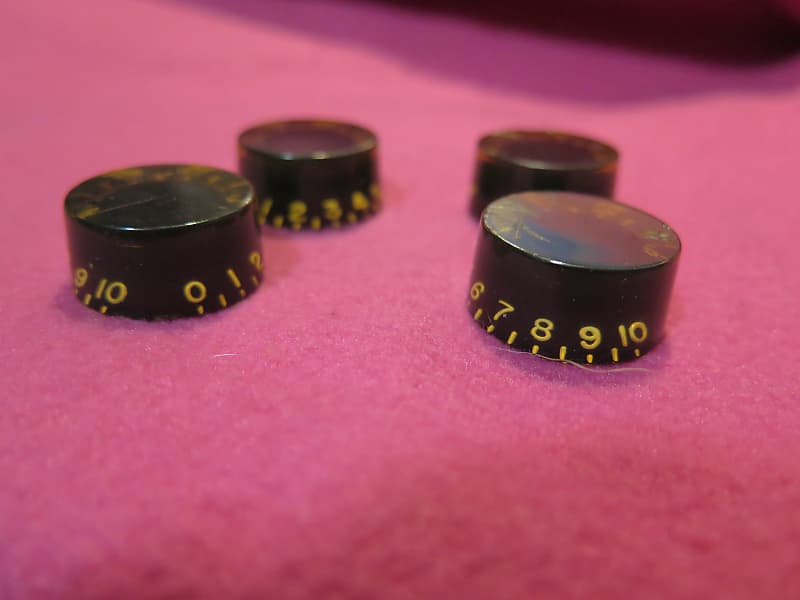 vintage 1978 Gibson Speed Knobs for Les Paul Custom es 335 | Reverb