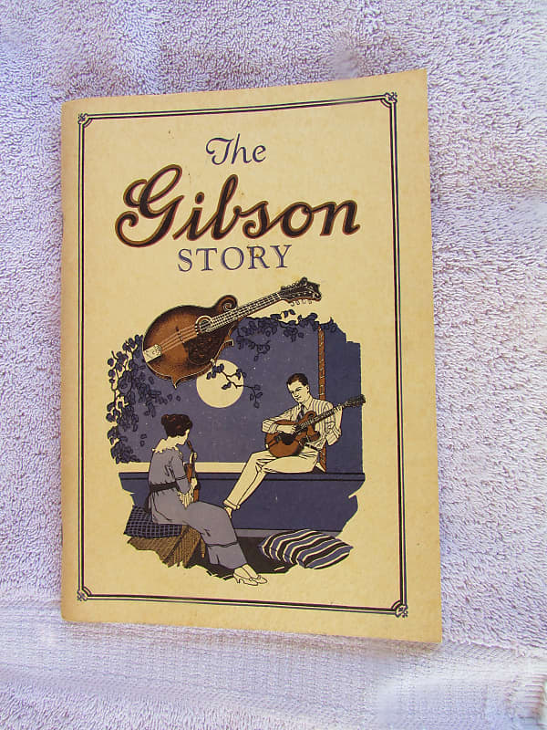 The Gibson Story By Julius Bellson 1973 Many Photos & Great | Reverb