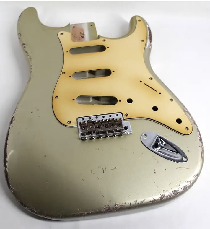MJT Lightweight Strat Body 3lbs 11oz! 2023 - Aged Nitro | Reverb