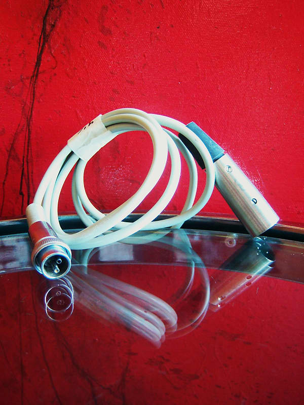 Vintage Shure 2 pin microphone cable / XLR adapter Turner | Reverb
