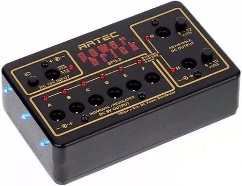 Artec Power Brick SPB 8 with Power Supply for Guitar Pedal | Reverb