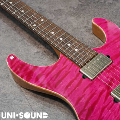 Suhr Custom Modern - Magenta Pink Stain | Reverb