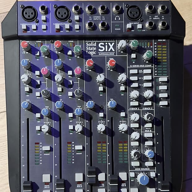 Solid State Logic SiX 6-Channel Analog Mixer 2019 - Present - | Reverb