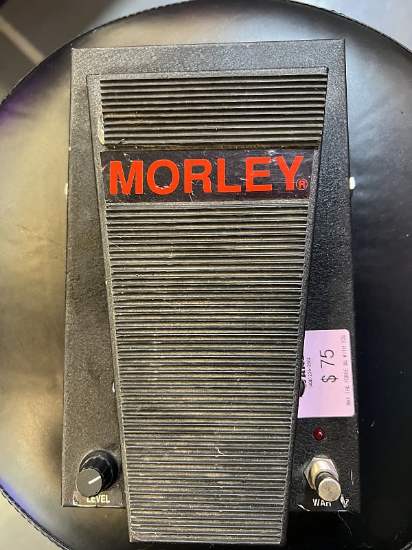 Morley PWA 80/90s - Black and red | Reverb