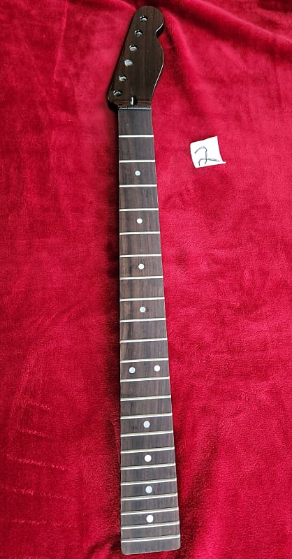 Telecaster Tele All Rosewood Replacement Neck, One Piece, | Reverb