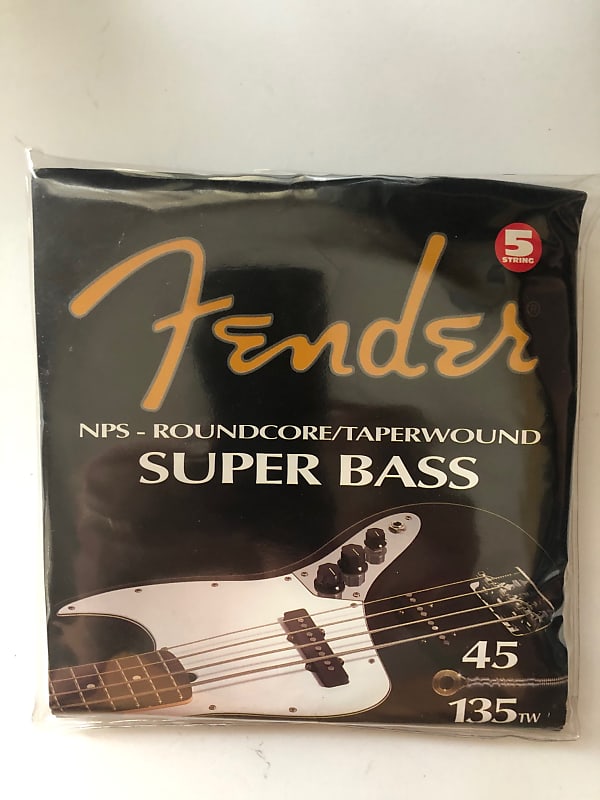 New Old Stock Fender Superbass NPS Round-Core Taper-Wound | Reverb New Old Stock Fender Superbass NPS Round-Core Taper-Wound | Reverb